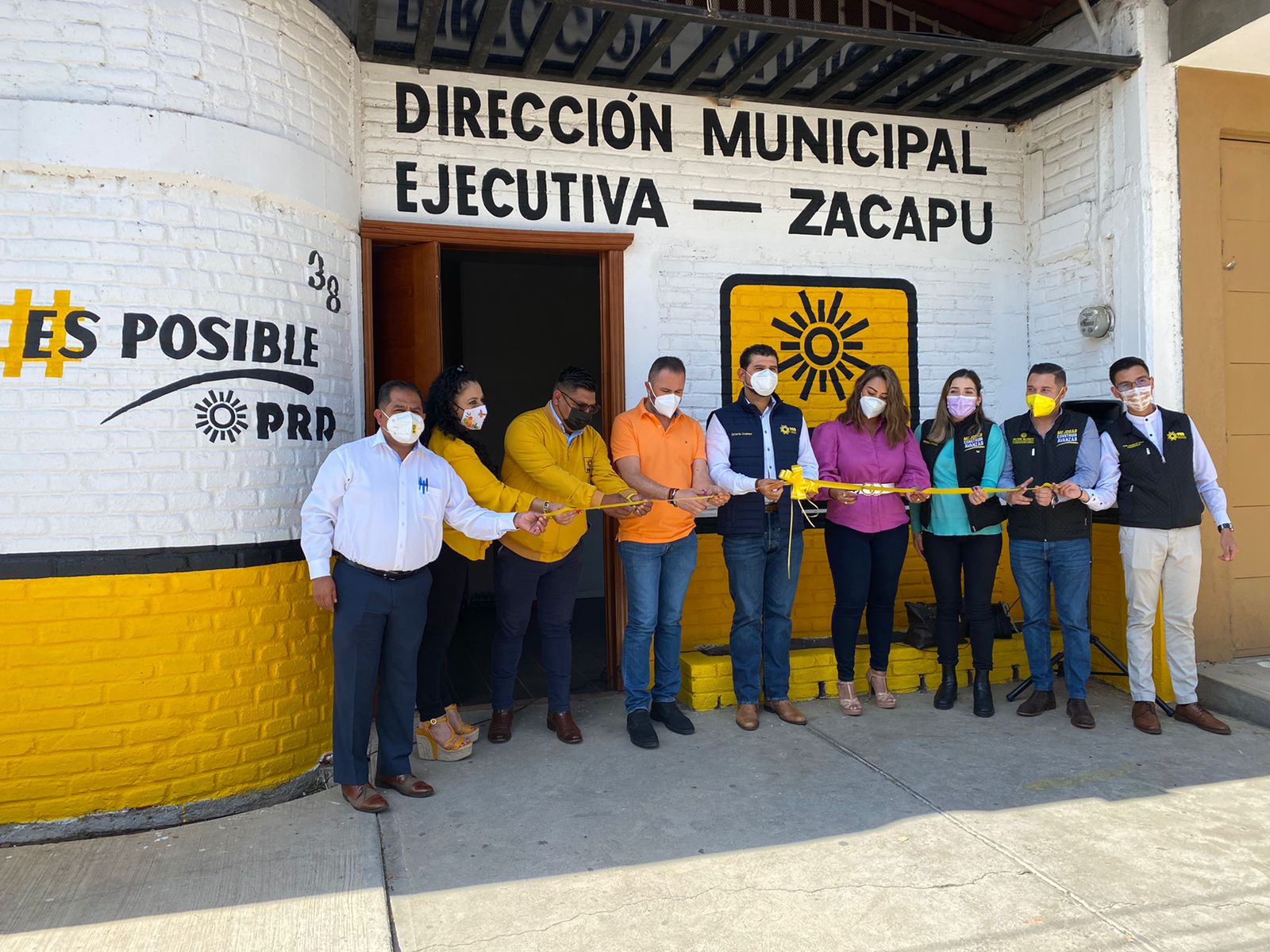 Inauguran nueva casa del PRD en Zacapu – DIGITAL 3.0